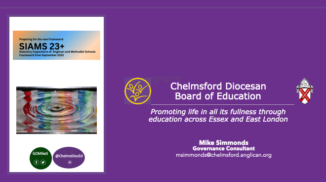 Course: SIAMS 23+ for Governors with Mike Simmonds