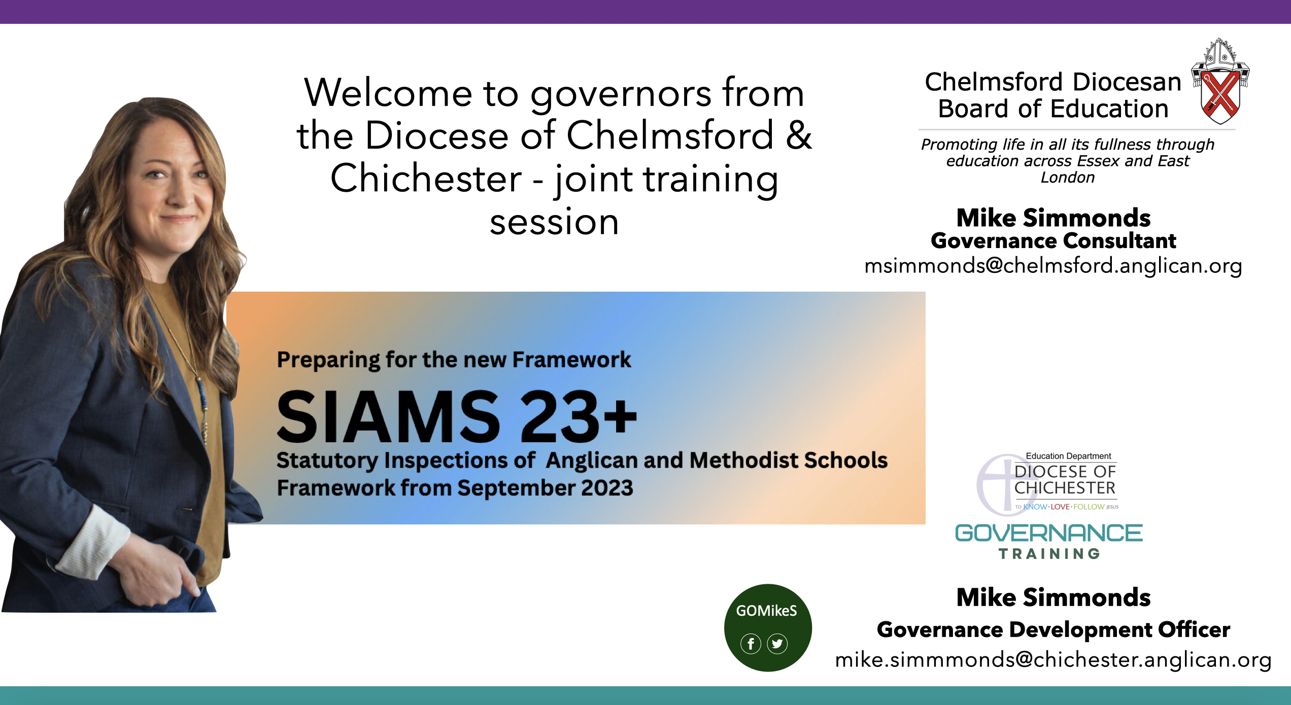 Course: SIAMS 23+ for Governors with Mike Simmonds